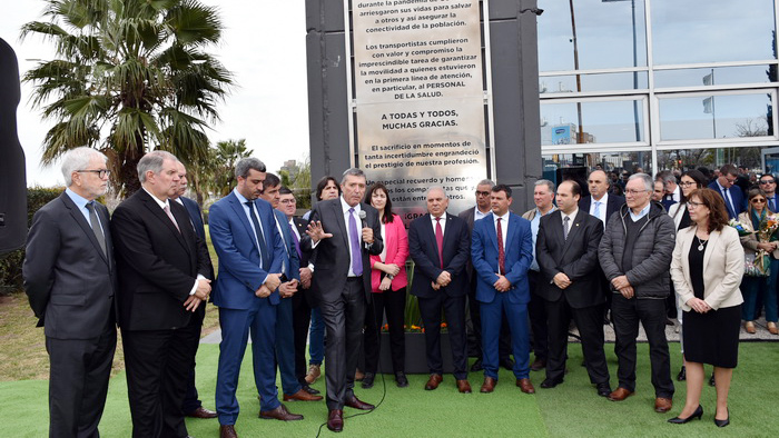 Homenaje a los héroes anónimos del transporte en el 86 aniversario de ...