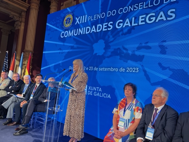 Beatriz Carballo defendió la necesidad del relevo generacional para que ...